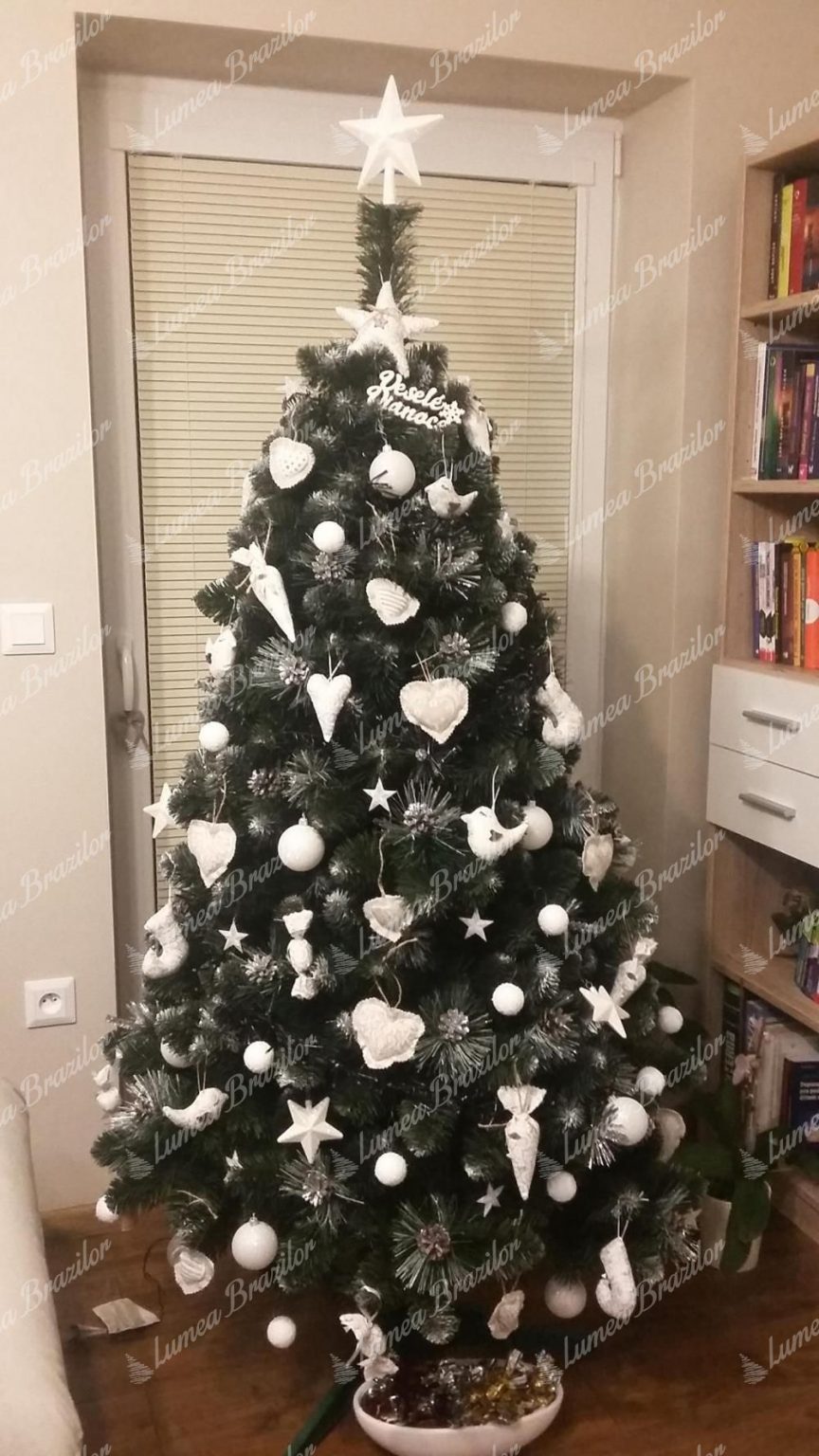 Modele de brad de Crăciun împodobit de la clienții noștri | Lumea Brazilor